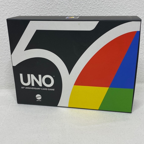 Mattel | Games | Uno 5th Anniversary Card Game New In Box | Poshmark